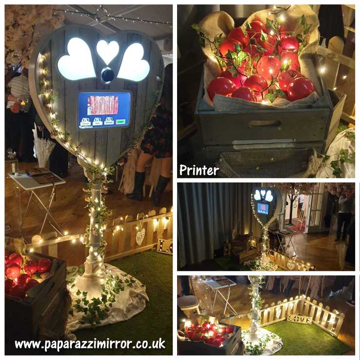 Rustic Heart Booth | Paparazzi Mirror