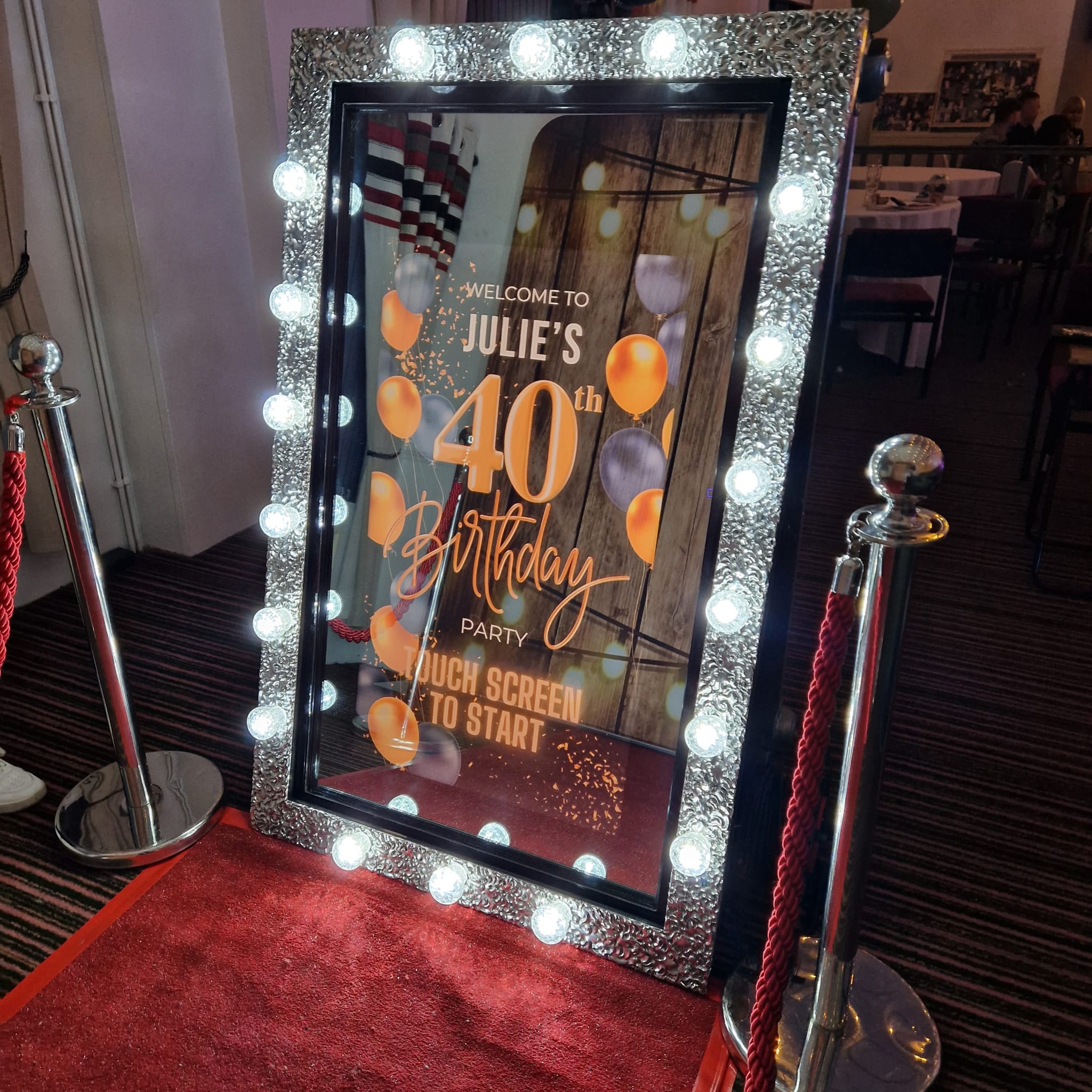 Paparazzi Mirror | Magic Mirror | Photobooth | Manchester | Cheshire